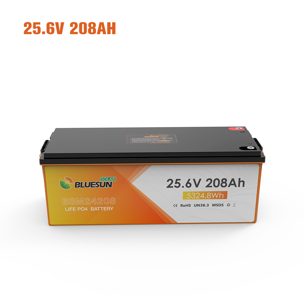 6000 Cycles Life 24V 25.6V 208Ah Lithium Iron LiFePO4 Battery – Bluesun ...